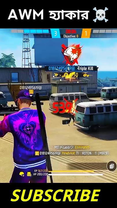 AWM hacker #awmheadshot #awmhacker #shorts #2024 #freefire #hacker - YouTube