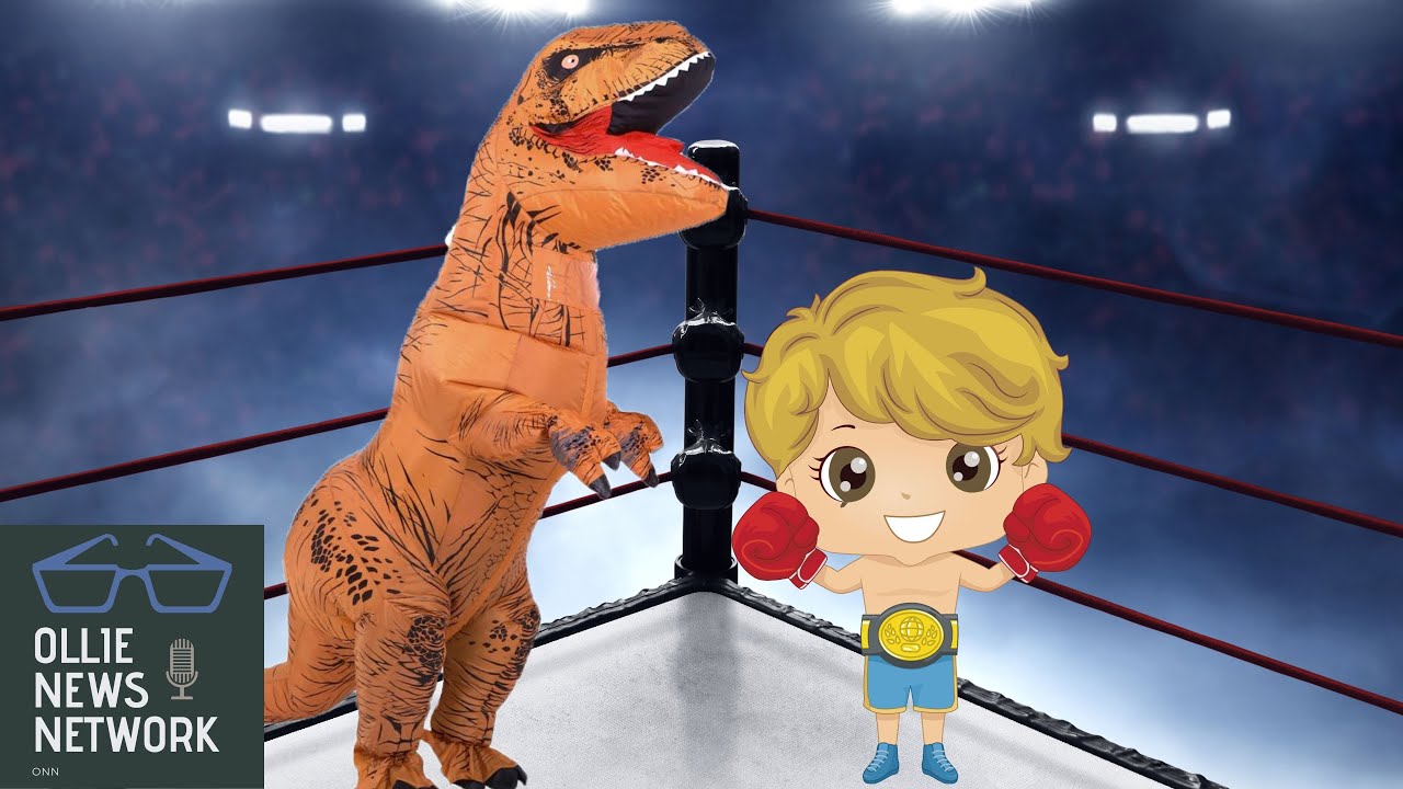 T-Rex VS. 4 year old boxing match - YouTube