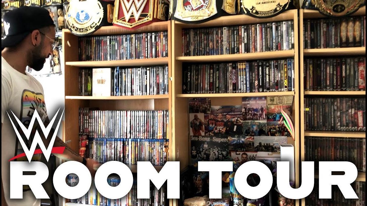 WWE ROOM TOUR 2020 *BEST AUTOGRAPHED FIGURES ON YOUTUBE* - YouTube