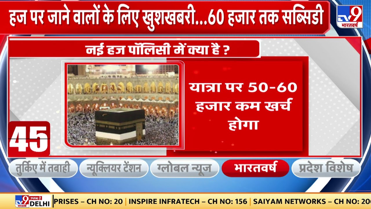 Hajj यात्रा पर जाने वालों के लिए बड़ी खबर, इस बार हज यात्रा के लिए ...