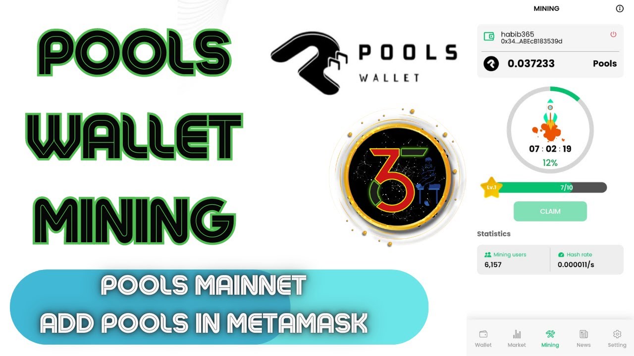 POOLS WALLET- HOW TO ADD POOLS IN METAMASK | মেটামাস্কে কীভাবে পুল যোগ ...
