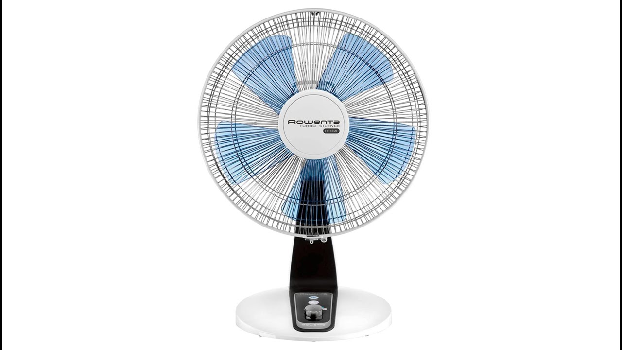 Rowenta VU2630F0 Turbo Silence Extreme Table Fan 12" / 30cm - YouTube