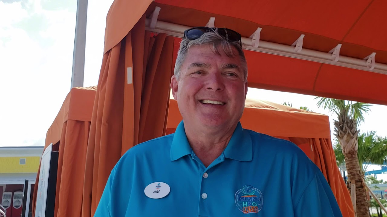Jim Kunau, General Manager of Margaritaville Island H20Live! - YouTube