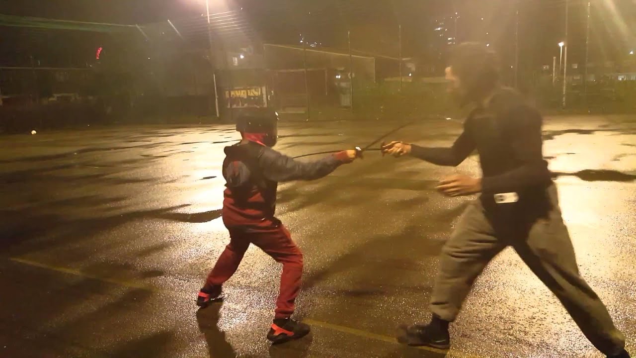 Fencing exercise: Stop Hit - YouTube