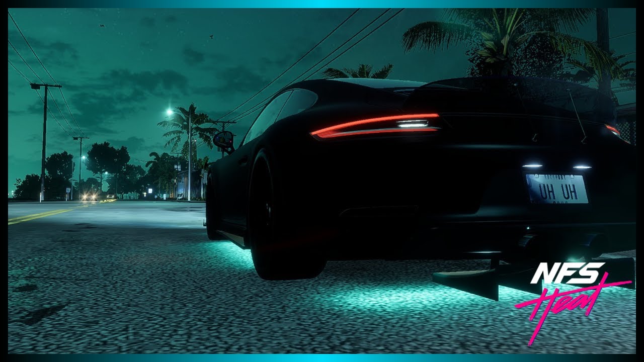 doing a high heat race in NFS heat - YouTube