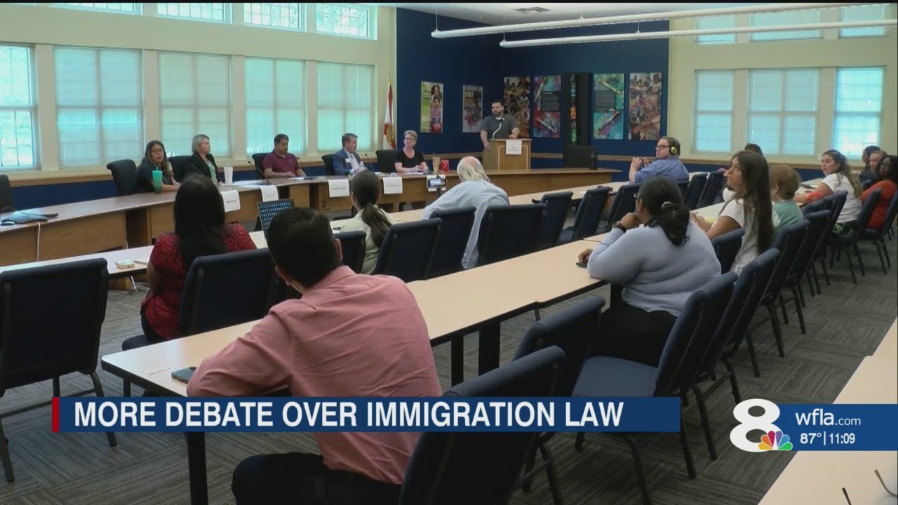 How will Florida's new immigration law be implemented? - YouTube