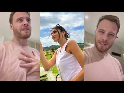 Kerem Bursin Big Announcement !Hande Ercel at Farm