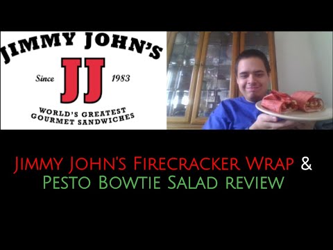Jimmy John's Firecracker Wrap and Pesto Bowtie Salad Review | CubsFan16 ...