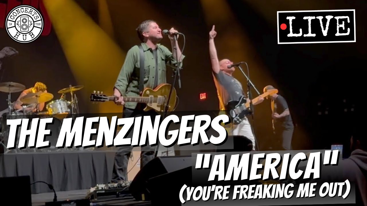 The Menzingers "America (You're Freaking Me Out)" LIVE - YouTube