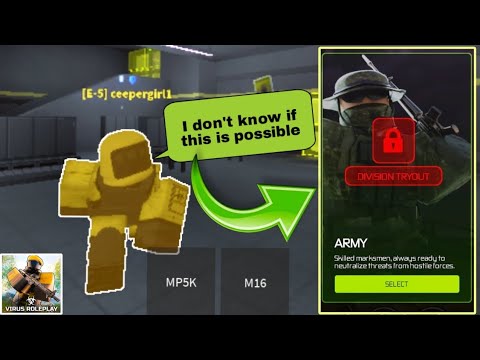 Can Mobile Users Join Army? | Roblox Virus Border Roleplay - YouTube