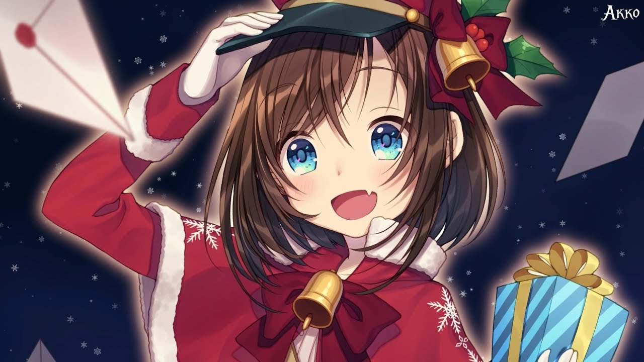 Nightcore ~ Christmas Song Mashup || Lyrics - YouTube