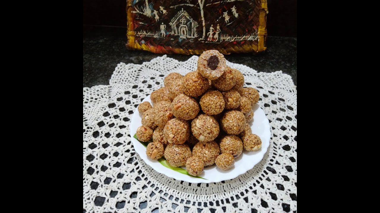 Chocolate che Tilache ladoo| Homemade & Tasty chocolate's tilgul - YouTube