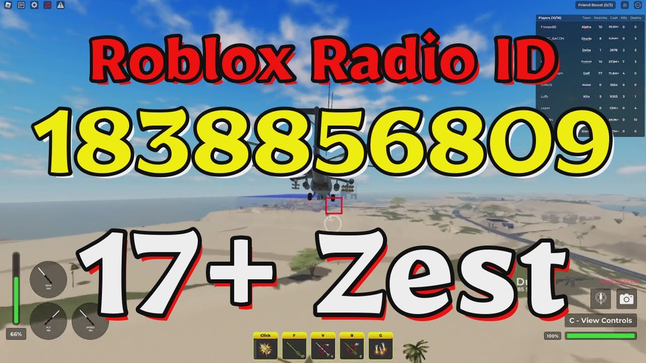 Zest Roblox Radio Codes/IDs - YouTube