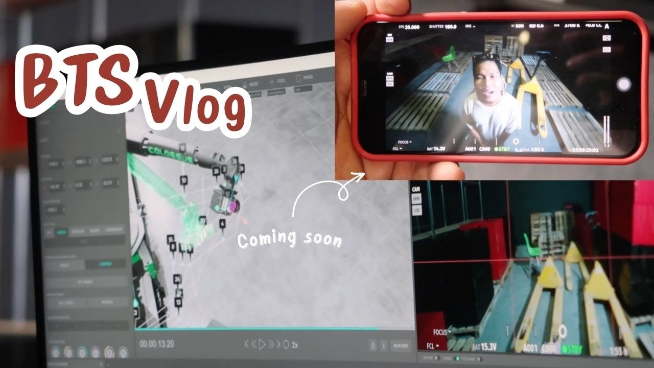 Behind the scenes (Vlog day1) - YouTube