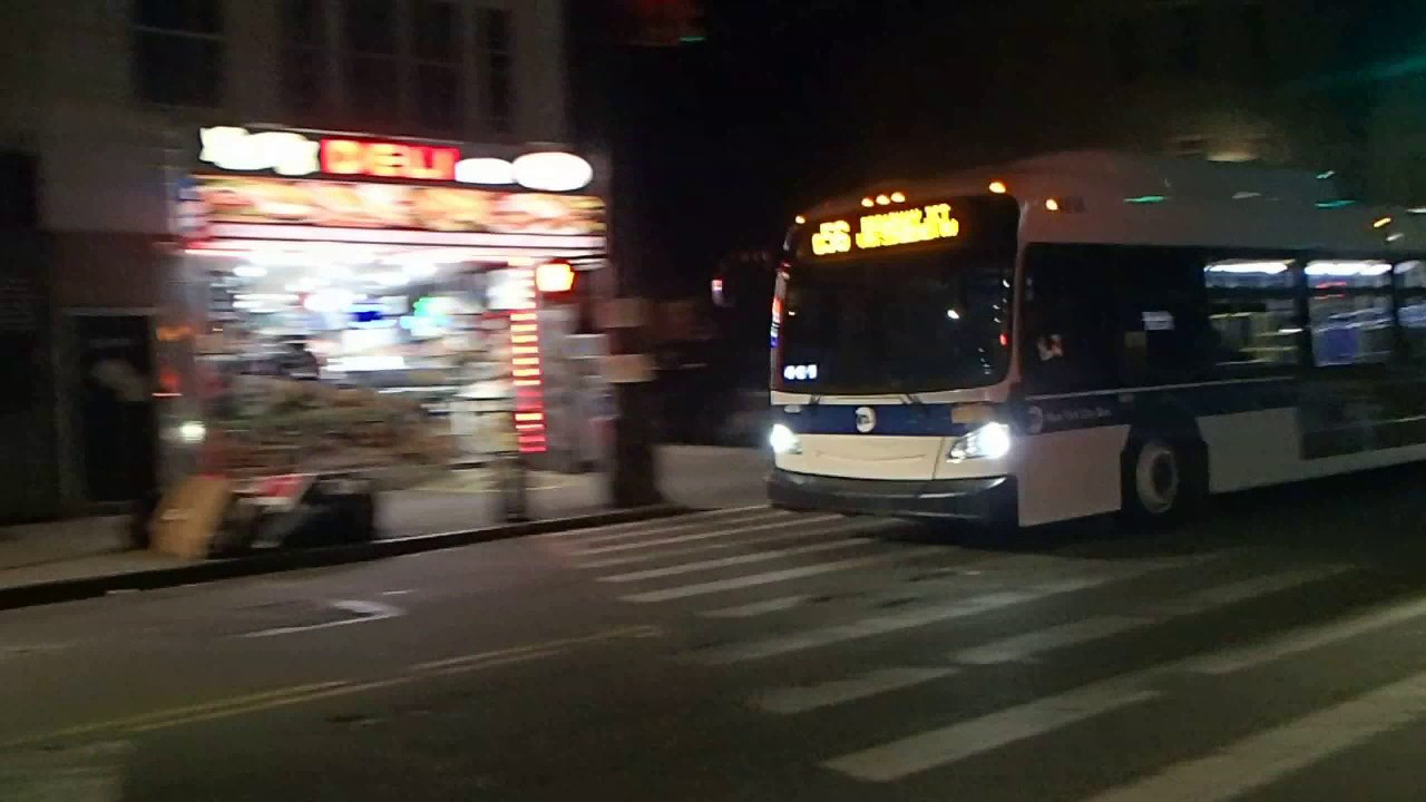 MTA New York City Bus New Flyer XD40 4818 on the Q56 - YouTube