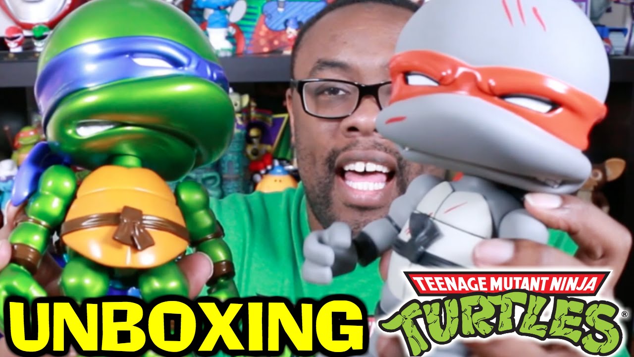 TMNT UNBOXING - Teenage Mutant Ninja Turtles Mystery Gifts - YouTube