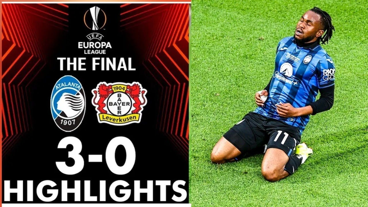 Atlanta Vs Bayer Leverkusen | 3_0 | HIGHLIGHTS. UEFA EUROPA LEAGUE ...