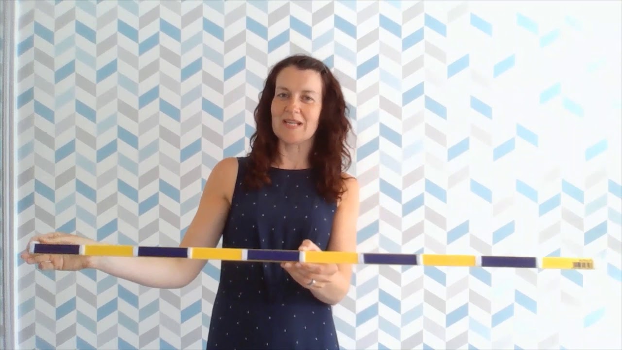 Counting in 8s with counting stick - YouTube