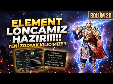 ELEMENT LONCAMIZ HAZIR!!!! YENİ ZODYAK KILICIMIZ??? | METİN2 TR NİTE #20
