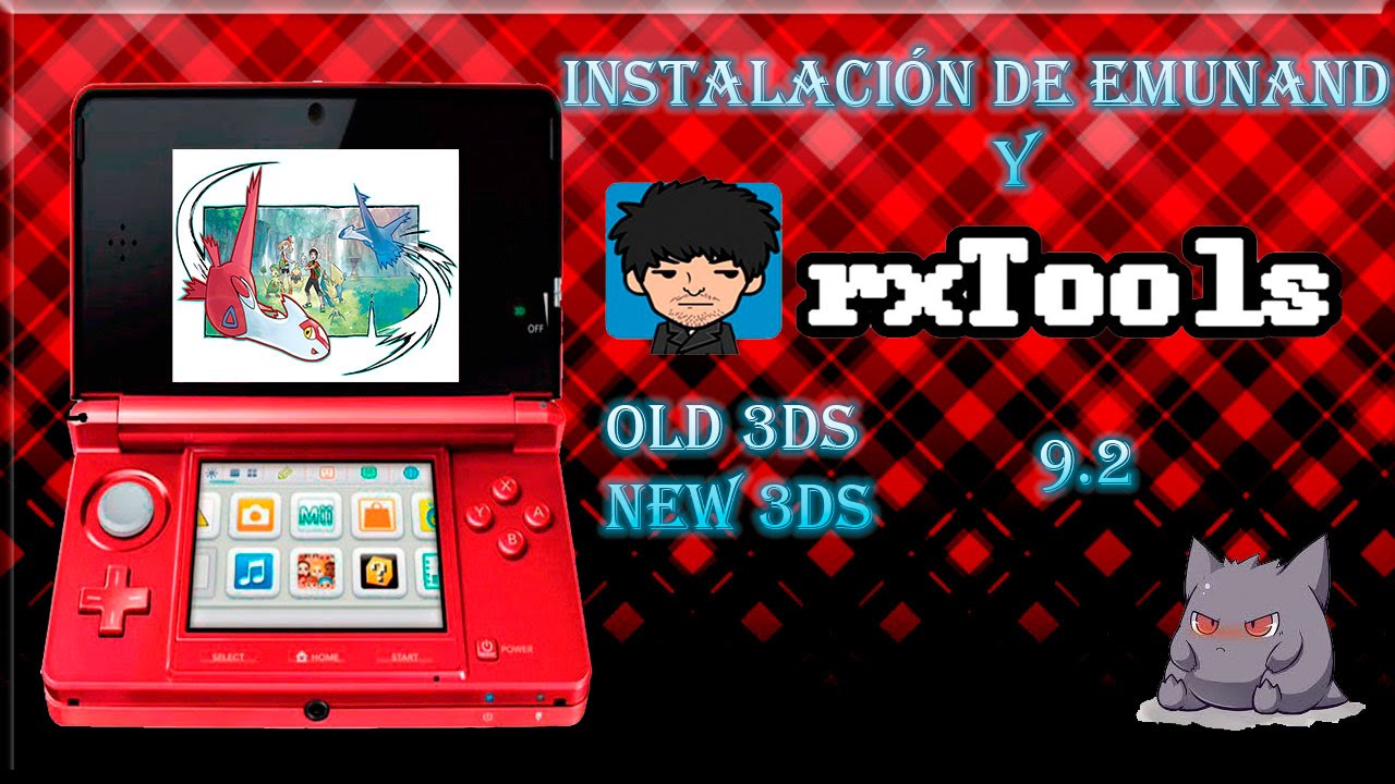 Tutorial instalación de Emunand y RXtool 3DS - YouTube