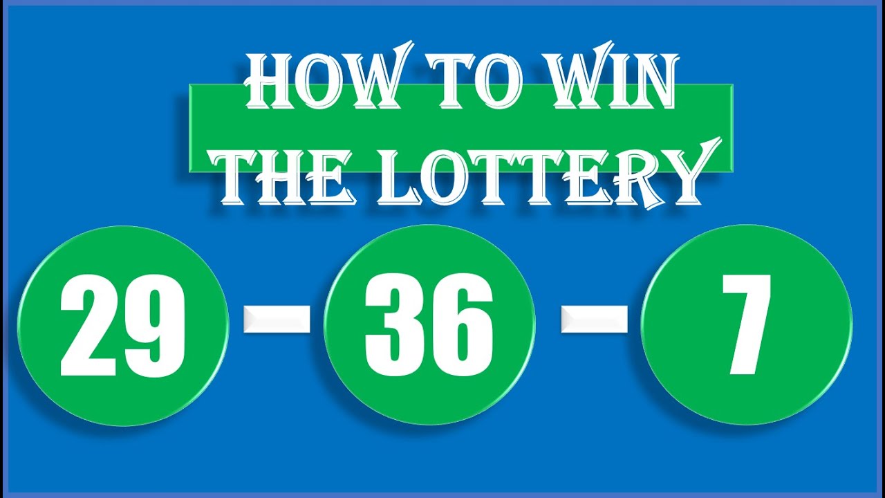 HOW TO WIN THE LOTTERY - NUMBER 29 36 7 SEQUENCE LOTTO WINNING ...