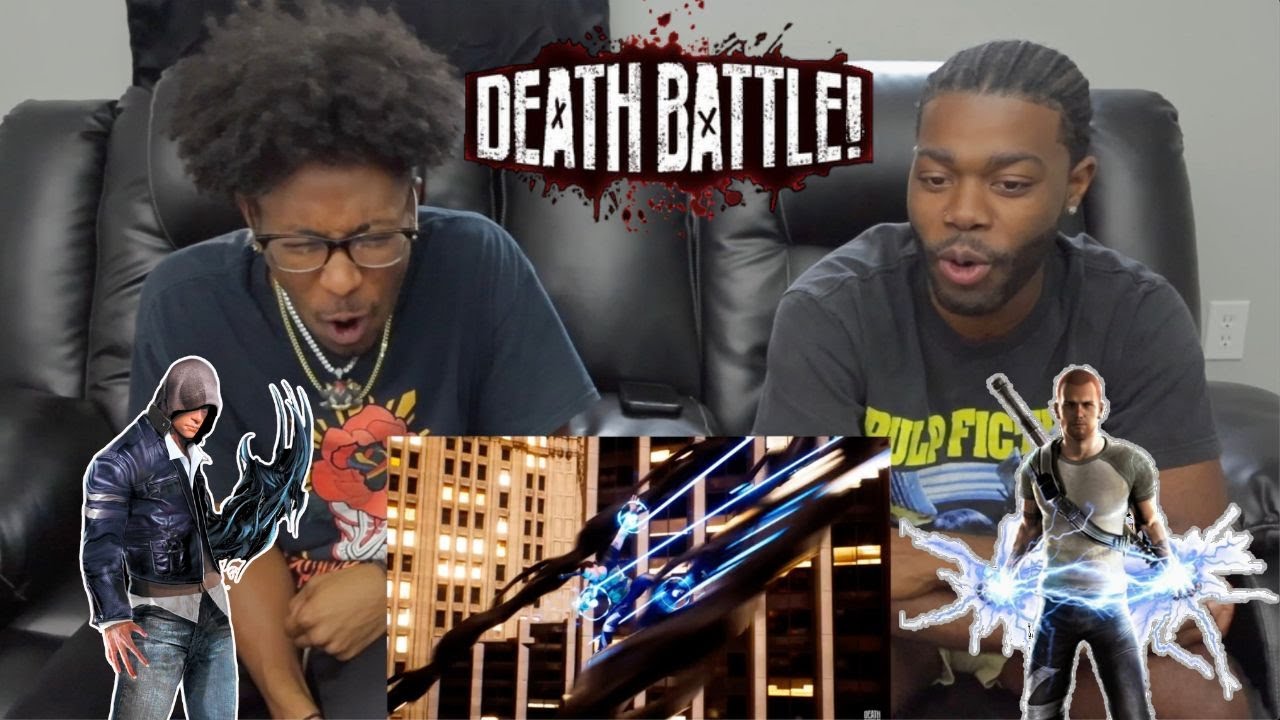 Death Battle- Cole MacGrath VS Alex Mercer (REACTION)!!! #deathbattle ...