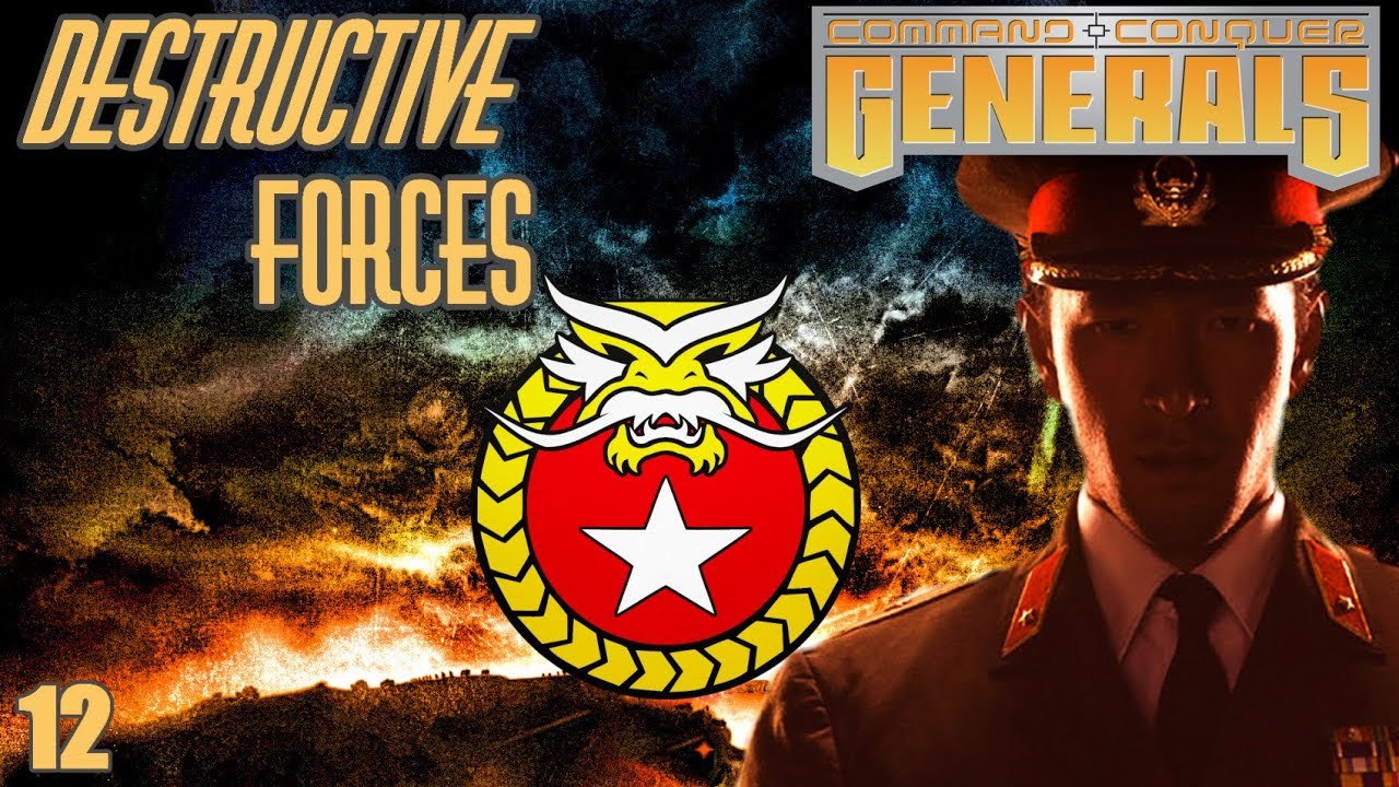C&C Generals Destructive Forces - China Commander-In-Chief General ...