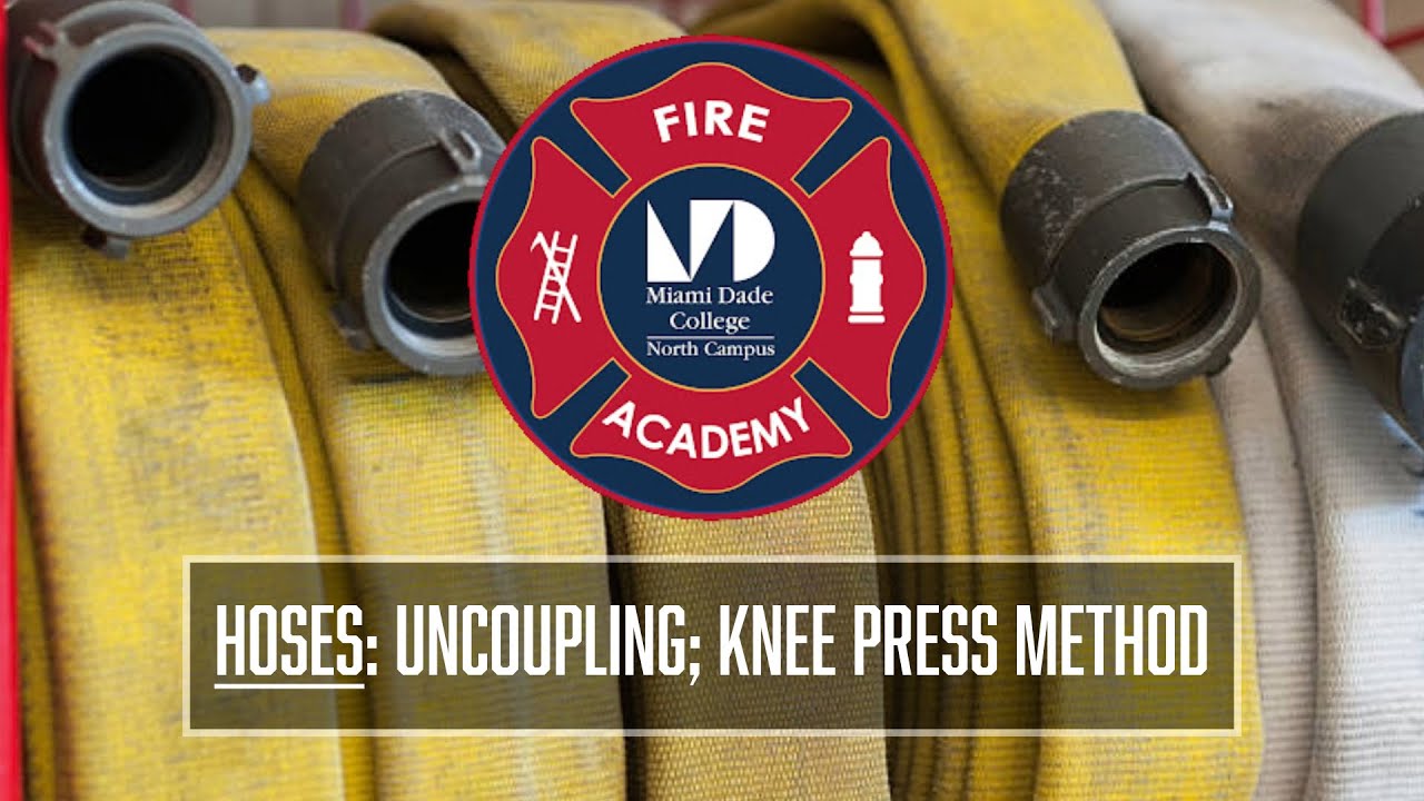 Uncoupling Hose; Knee Press Method - YouTube