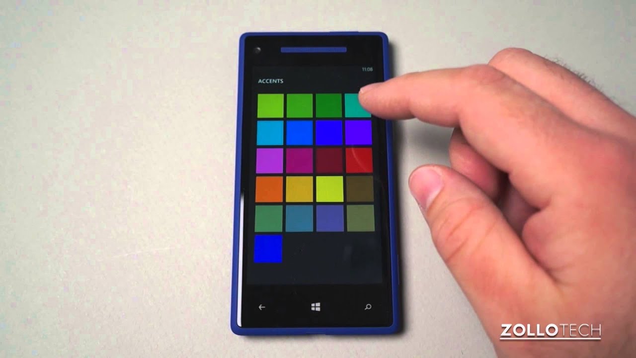 Windows Phone 8 Tips - The Home Screen - YouTube