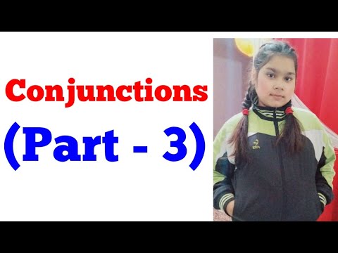 Conjunctions Part-3 | commonly used conjunctions| english grammar| your ...