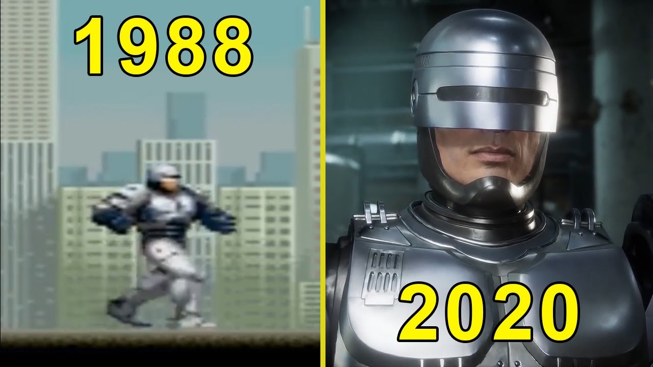 RoboCop Evolution in Video Games 1988-2020 - YouTube