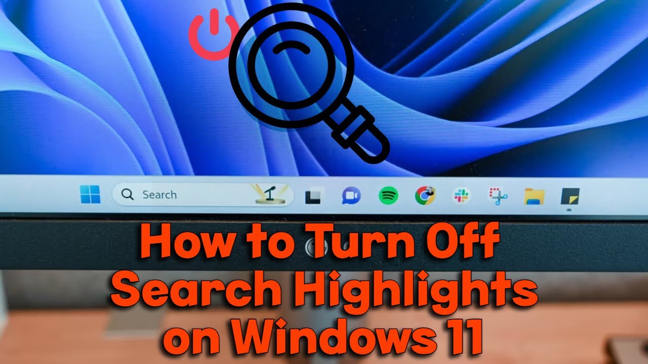 How to Turn Off Search Highlights on Windows 11 - YouTube