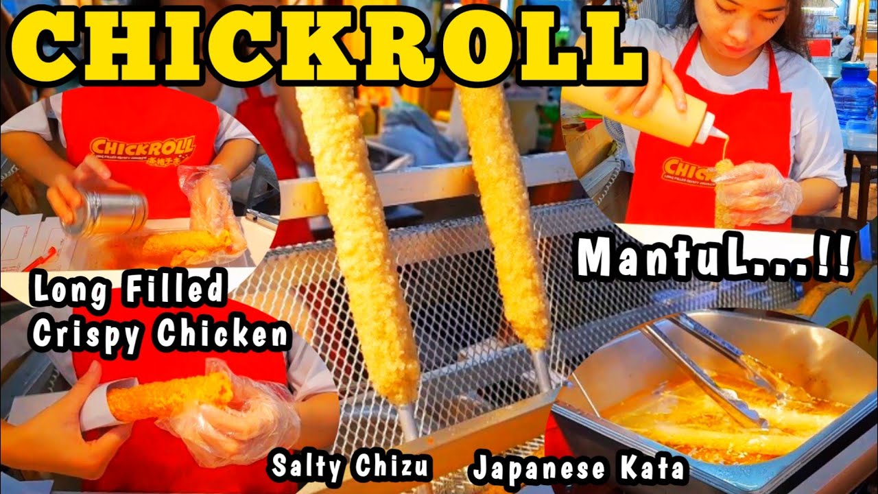 CHICKROLL !! JAJANAN VIRAL KEKINIAN || Serra adinda #jajan #jajanan #chicken #crispychicken # ...