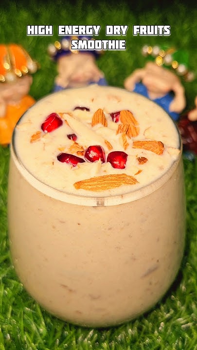 Healthy dry fruit milkshake | dry fruit smoothie | #dryfruits #milkshake #smoothie #shorts # ...