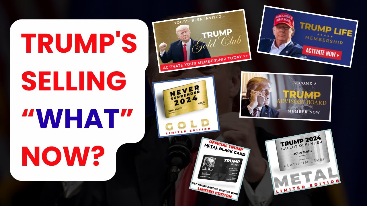 20 worthless things Donald Trump will give you for your hard-earned ...