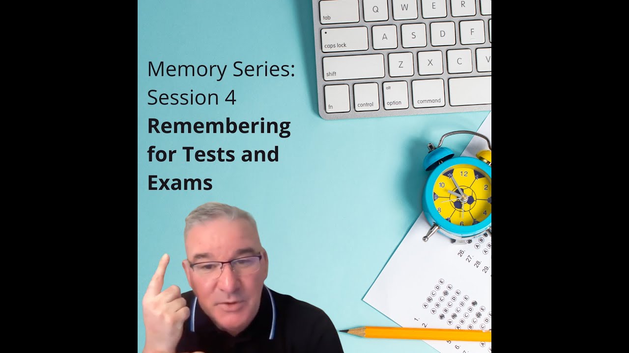 Remembering for tests (Memory 4 of 7) - YouTube