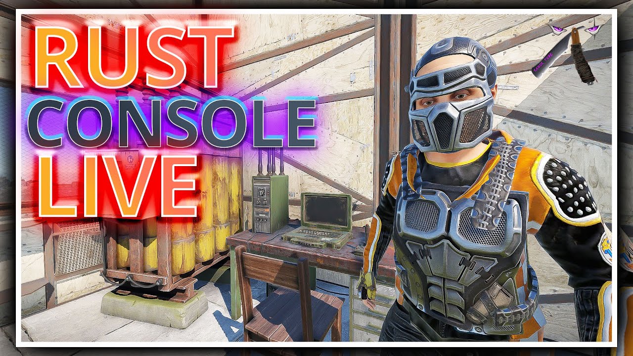 Skin Update, New Wipe, Monuments☢️ Rust Console 🎮 Stream 65 PS4 Xbox ...