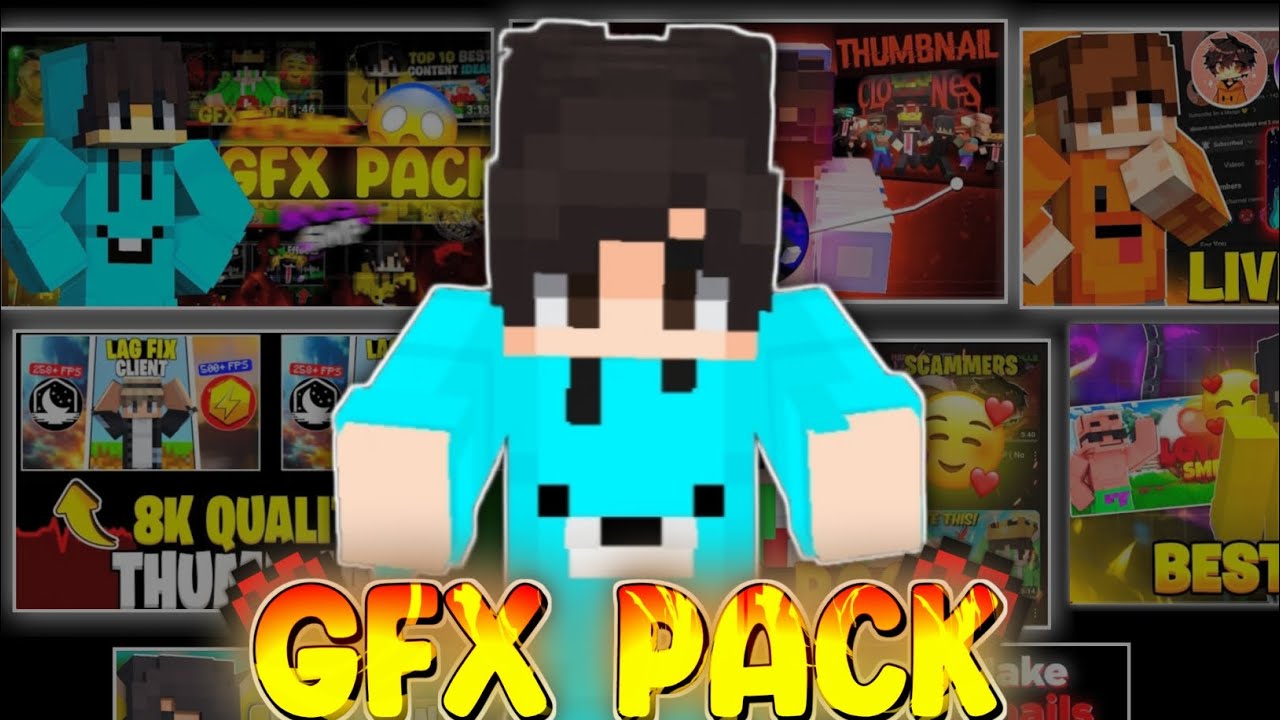 Gfx pack for minecraft pe video | gfx | minecraft | - YouTube