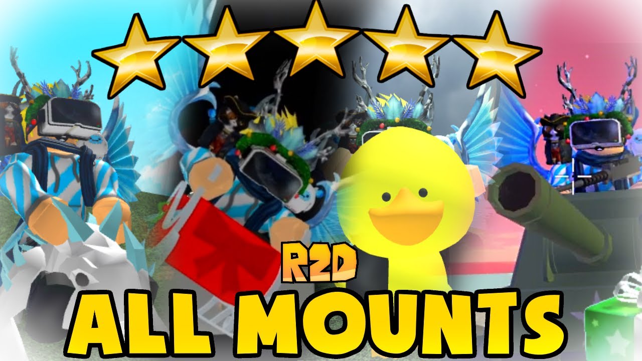 [R2DA] REVIEWING AND RATING *ALL* MOUNTS!! | Roblox Reason 2 Die - YouTube