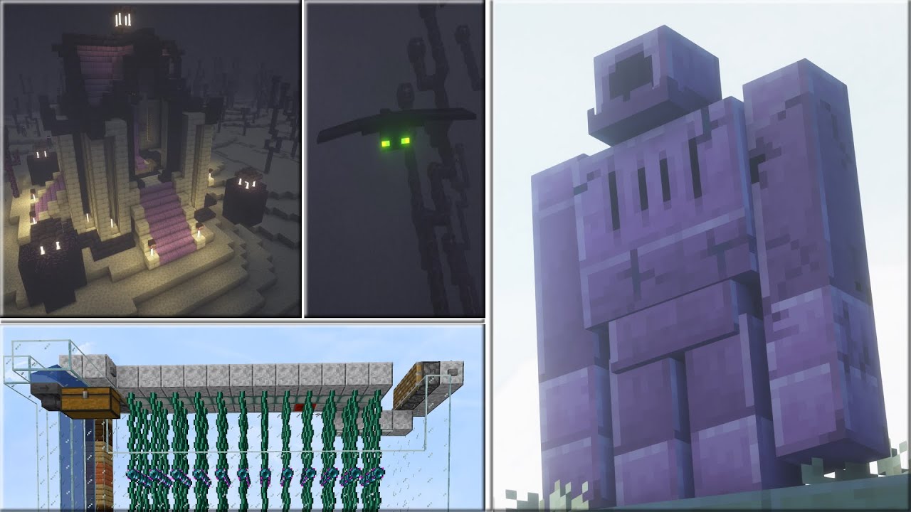 Minecraft 1.16.5 - 4 End mods [End Plus | Deadly End Phantoms | Ender Tendril | End Reborn ...