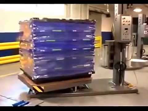 Wrap-N-Pack, Inc: ARPAC Pro® High Profile Stretch Wrap Machine - YouTube