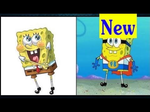 SpongeBob Characters As SuperHeroes | SPONGEBOB - SUPERHEROES HD - YouTube