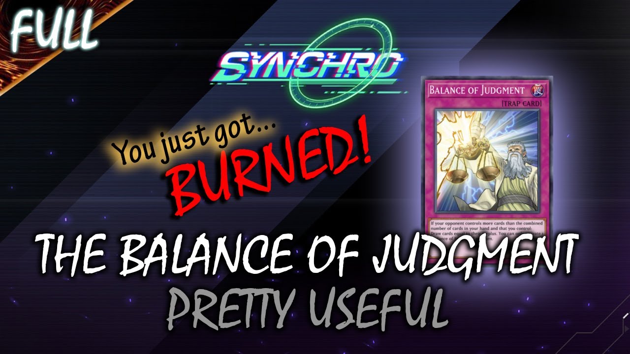 Synchro Festival - The Balance of Judgment | Yu-Gi-Oh! Master Duel ...