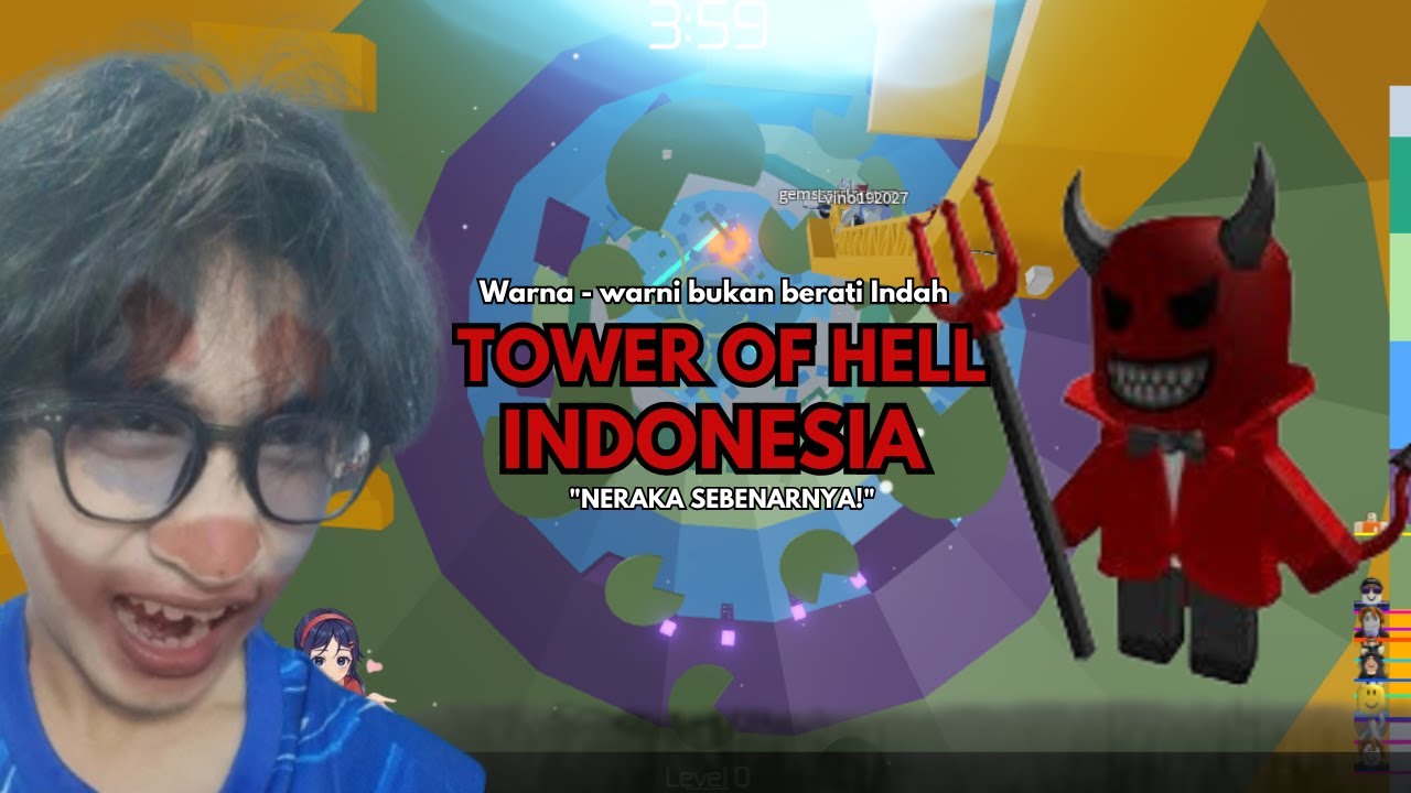 "Tower of Hell: GAME IBLIS GAME SETAN 🤬🔥" - YouTube