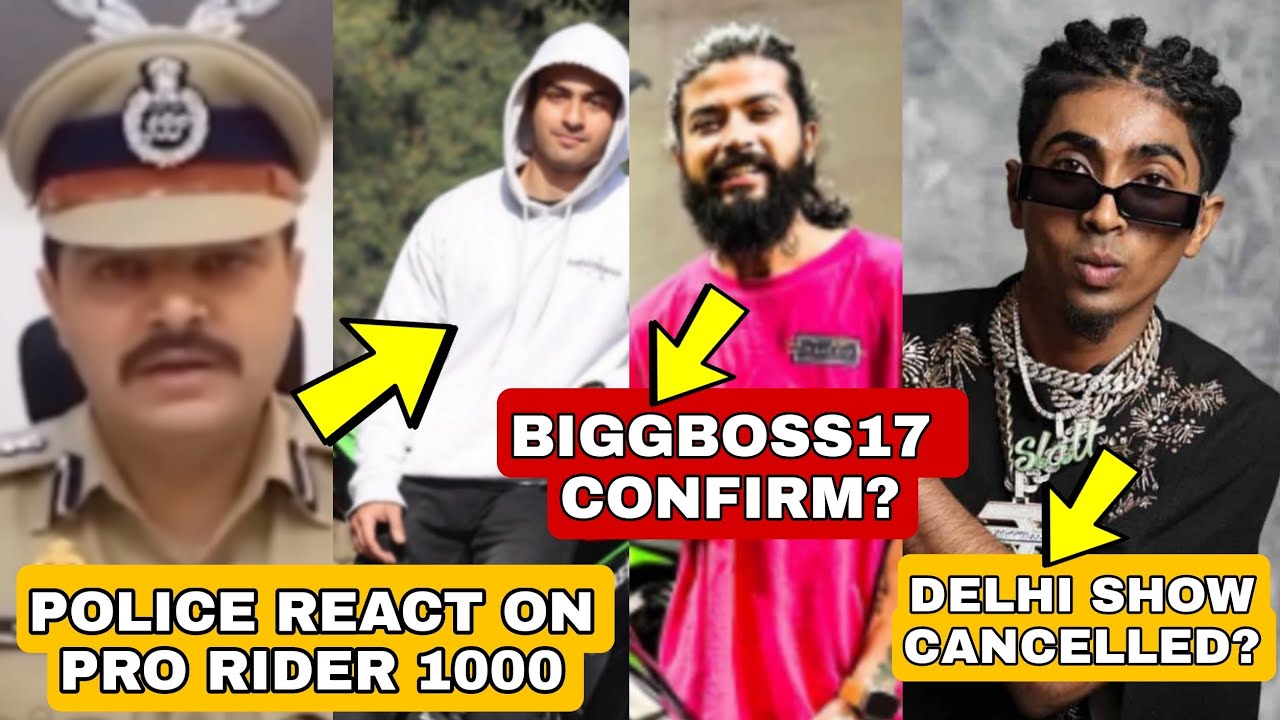 UK 07 RIDER IN BIGGBOSS17 - PRO RIDER 1000 ACCIDENT - MC STAN SHOW IN ...