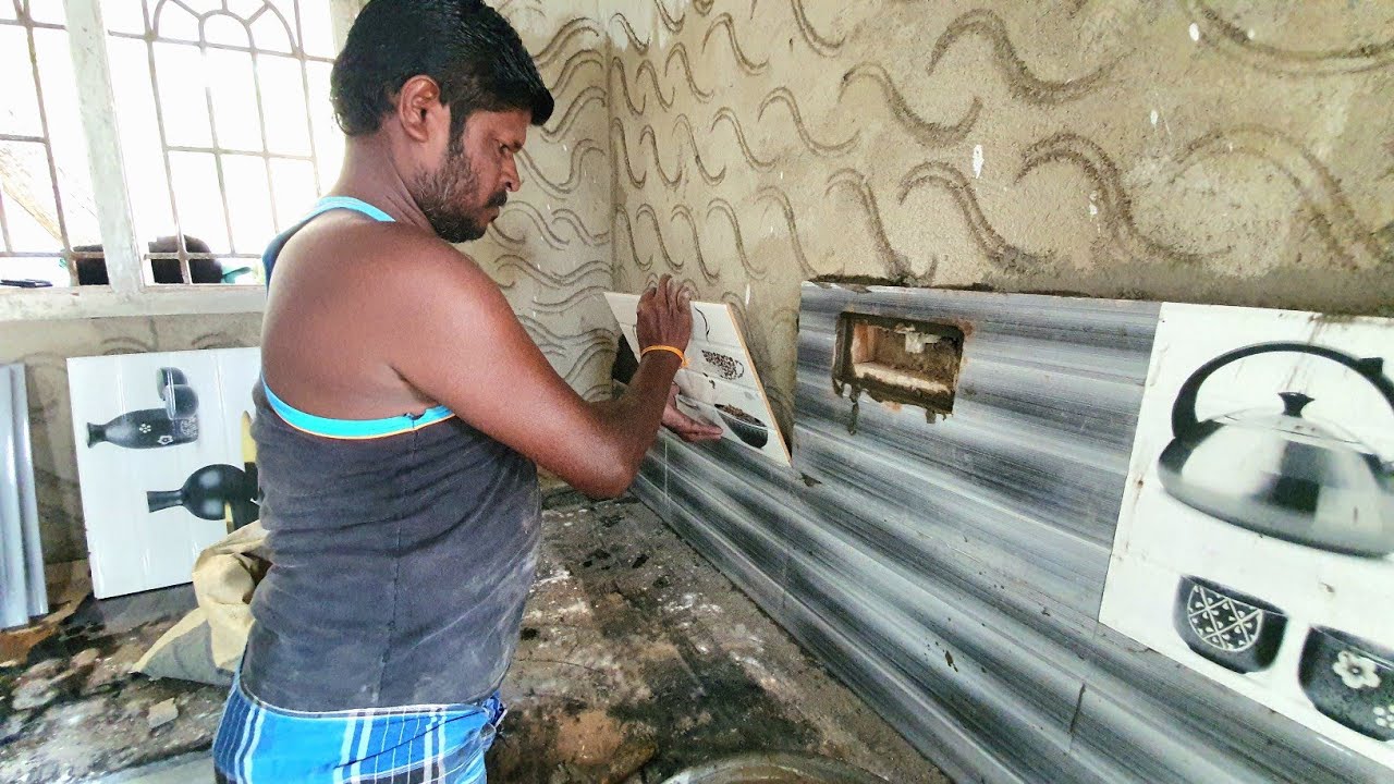 Amazing! Kitchen Wall Tile Design_How to Install Kitchen Wall Tile ...