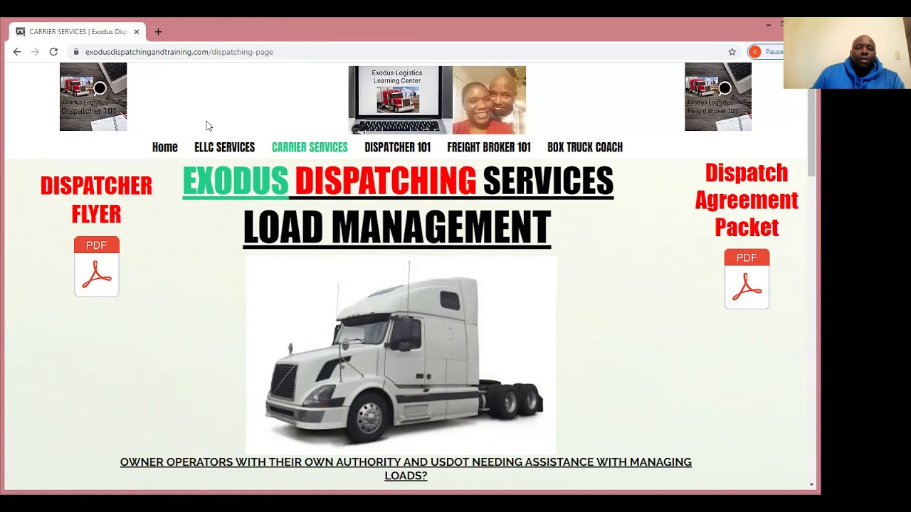 Exodus Logistics Learning Center Website Grand Tour - 1.14.21 - YouTube