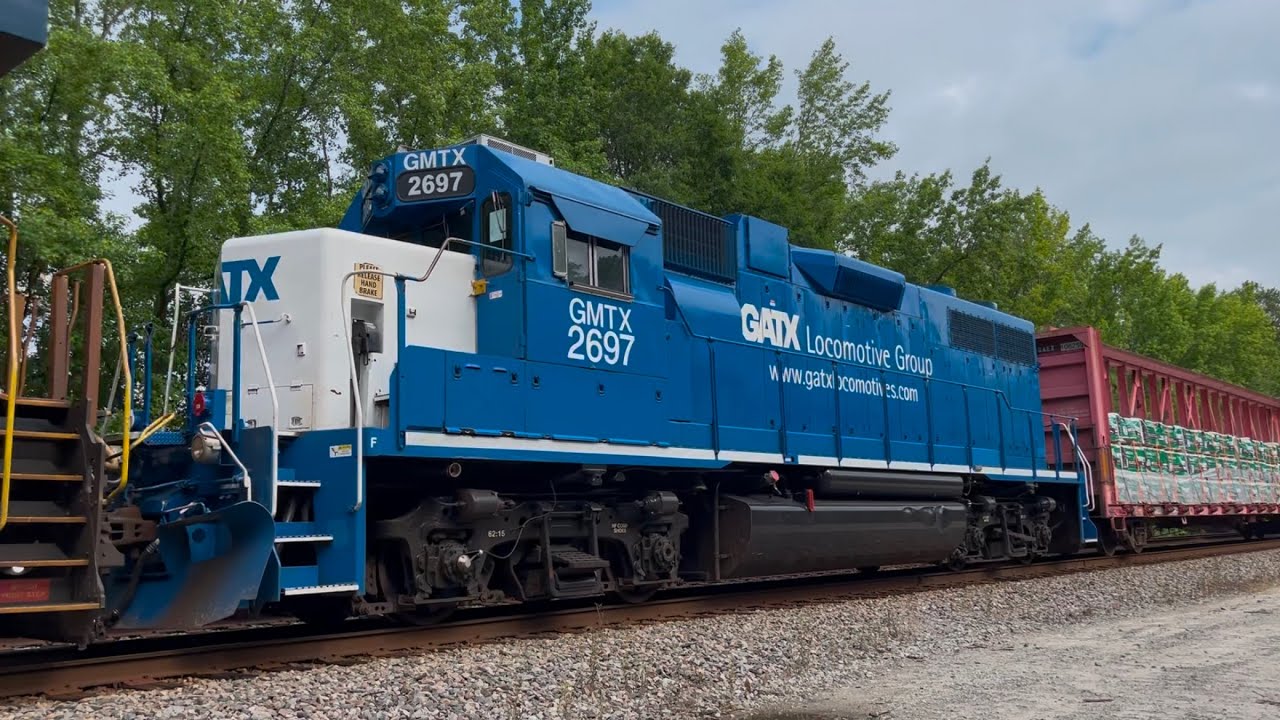 CSX 3006 Leads Long CSX M410-27 NB Manifest Train With GMTX 2697 and ...