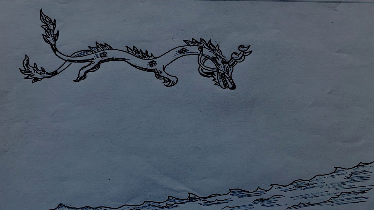 2d Dragon Animation - YouTube
