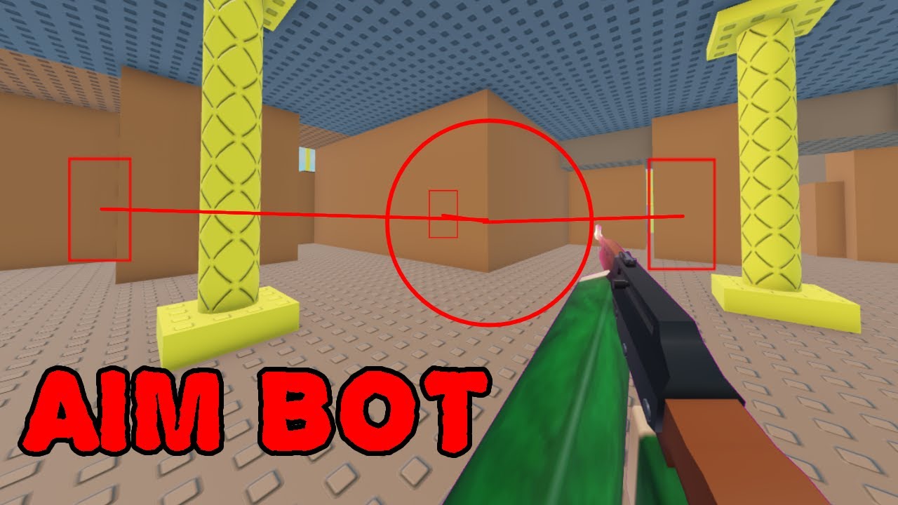 Using Aim Bot In Roblox Rivals - YouTube